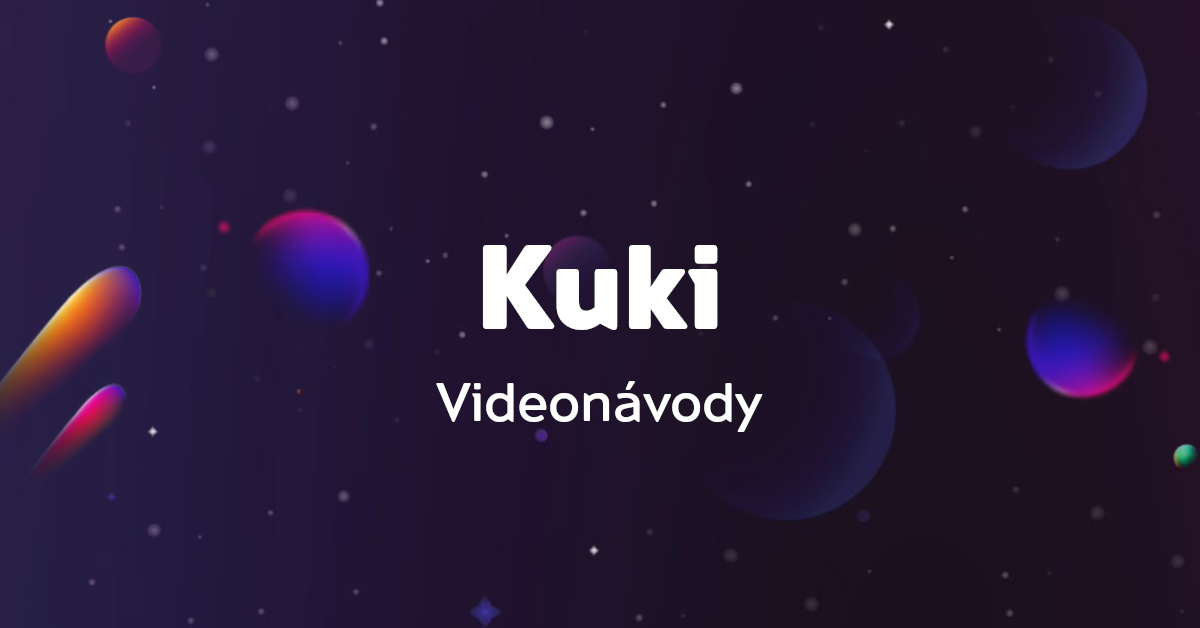 VIDEO: Jak si v Kuki 2:0 vytvořit profil a pracovat se vzhledy